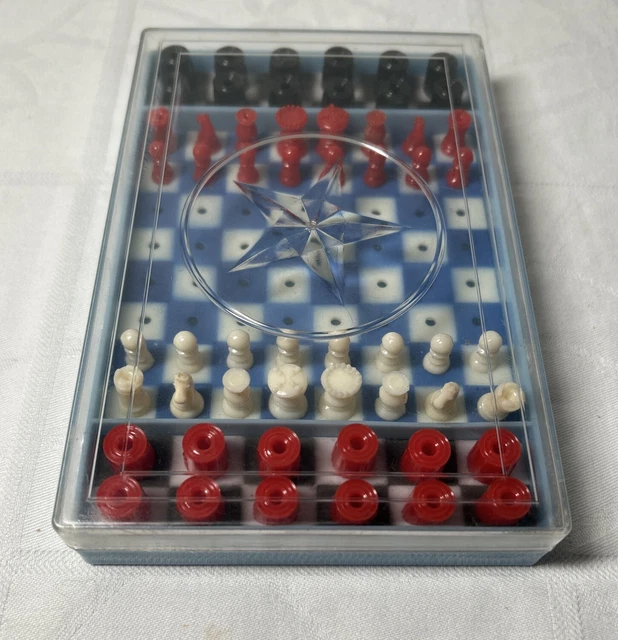 VINTAGE 1960S POCKET Chess Set £4.50 - PicClick UK