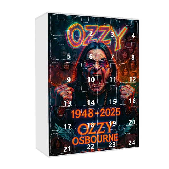 OZZY OSBOURNE MOTORCYCLE Bell Ozzy Osbourne Countdown Calendar Blind Box Pendant EUR 16,07 ...