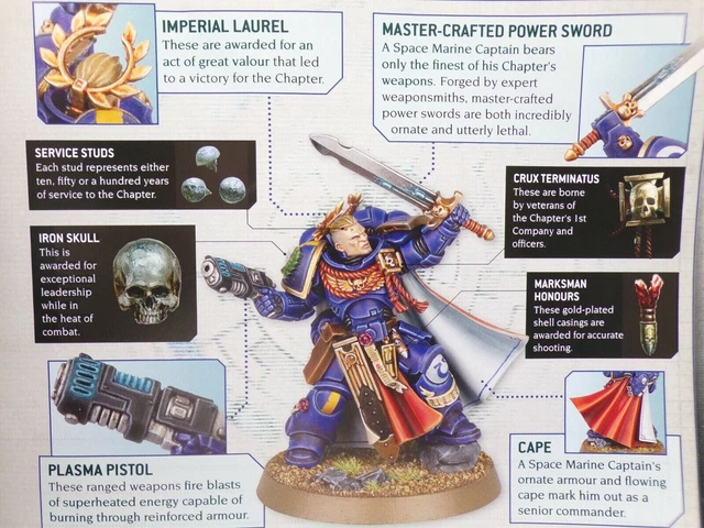 CAPTAIN PRIMARIS SPACE Marines Sword, Exclusive Imperium Magazine ...