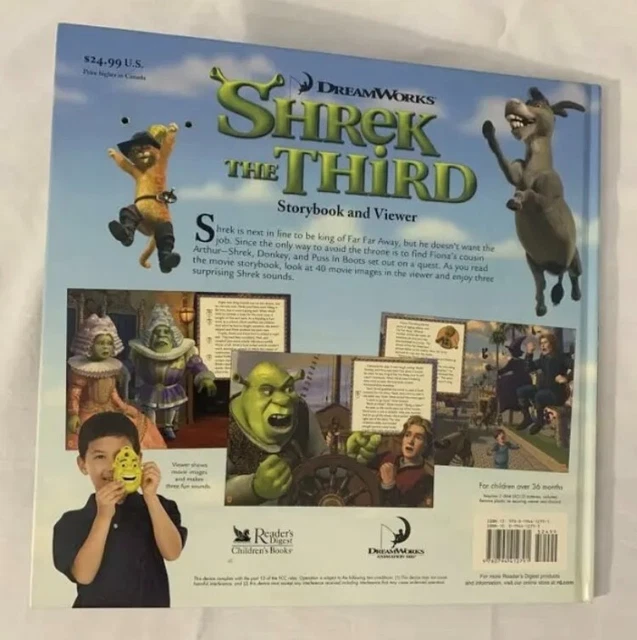DREAMWORKS SHREK THE Third Storybook & Viewer Book Par Hamilton ... DREAMWORKS SHREK THE Third Storybook & Viewer Book Par Hamilton ...