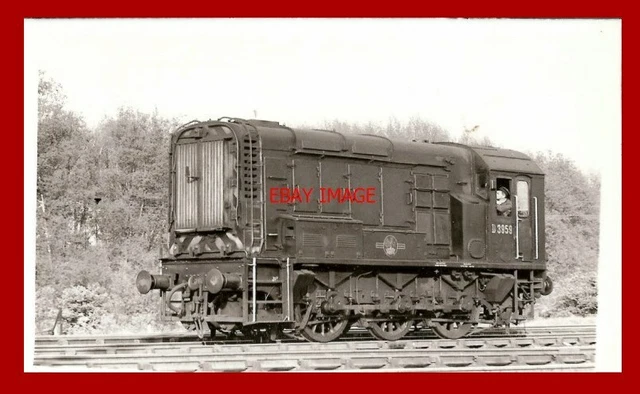 PHOTO BR Class 08 Shunter Loco No D3959 £1.65 - PicClick UK