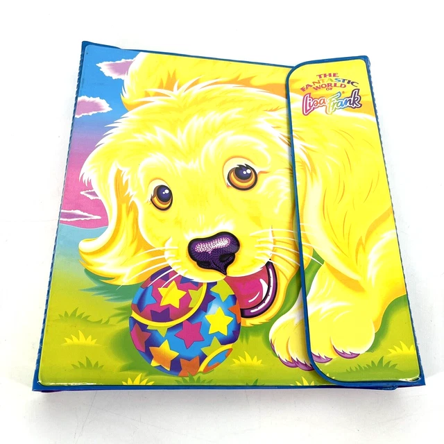 LISA FRANK TRENDS 90s Casey Caymus Yellow Golden Retriever Dog Ball ...