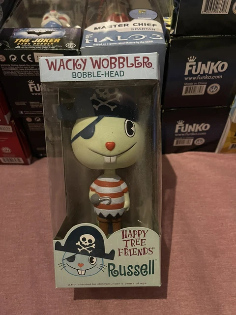 RUSSELL WACKY WOBBLER Happy Tree Friends Bobble Head Funko £69.99 ...