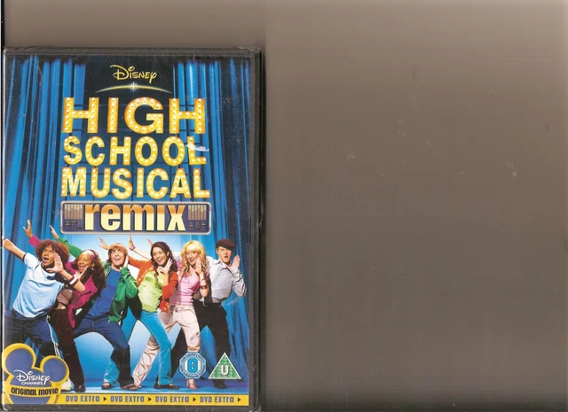 DISNEYS HIGH SCHOOL Musical Remix Dvd Sealed Disney £7.99 - PicClick UK