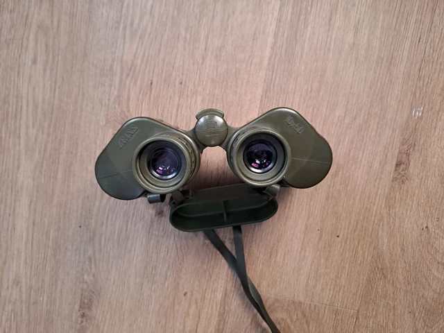 FERNGLAS HENSOLDT ZEISS Fero D19 10x50 M Dienstglas Fernglas Bundeswehr ...