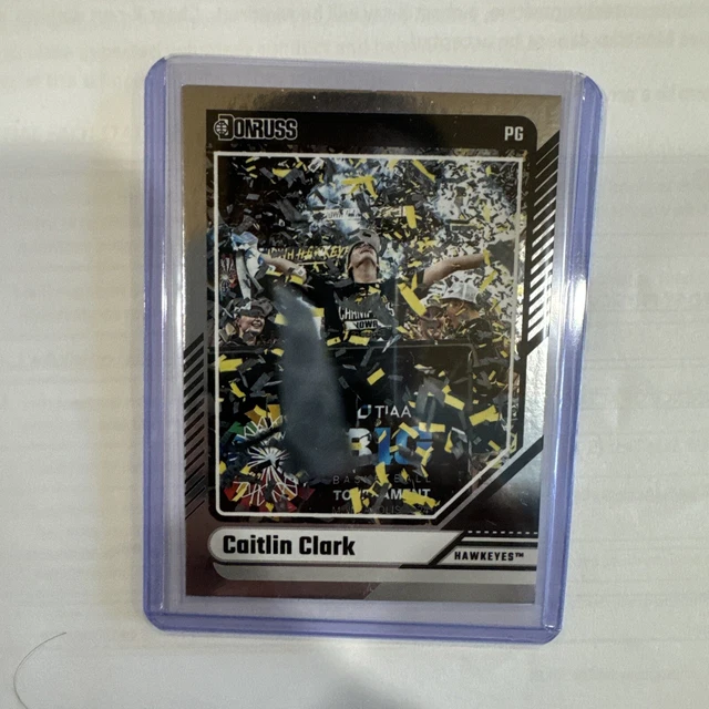 PANINI CAITLIN CLARK Collection 2024 métallisé #14 confettis argent EUR ...