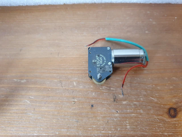 PORTESCAP ESCAP RG4 Motor Working order With Gearbox and Final drive ...