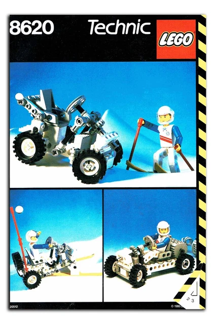 LEGO ANLEITUNG / Bauanleitung / Instructions - 8620 Snow Scooter EUR 1 ...