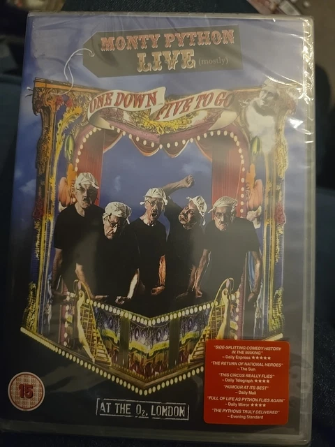 MONTY PYTHON LIVE (Mostly) - One Down Five To Go (DVD, 2014) £6.49 ...