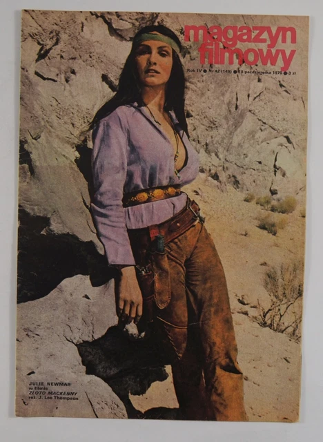 JULIE NEWMAR (MACKENNA'S Gold) 1970 Jean-Paul Belmondo,Joanna Shimkus ...