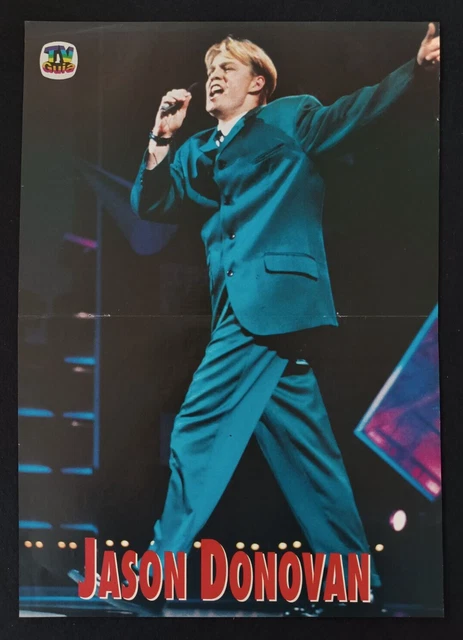 JASON DONOVAN - TV GUIA Portuguese Magazine Poster 90s - 27cmx38,5cm £ ...