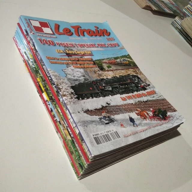 LE TRAIN - magazine modélisme ferroviaire - année complète 2012 n° 285 à 296 EUR 20,00 - PicClick FR
