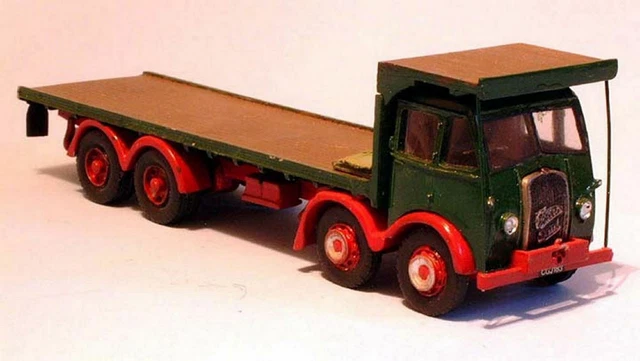 FODEN DG FLATBED cab over 1938 Lorry G80 UNPAINTED OO Scale Langley ...