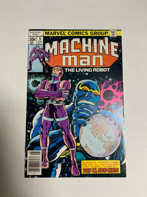 MACHINE MAN #5 1978 Jack Kirby Marvel Comic Book Comics - édition ...