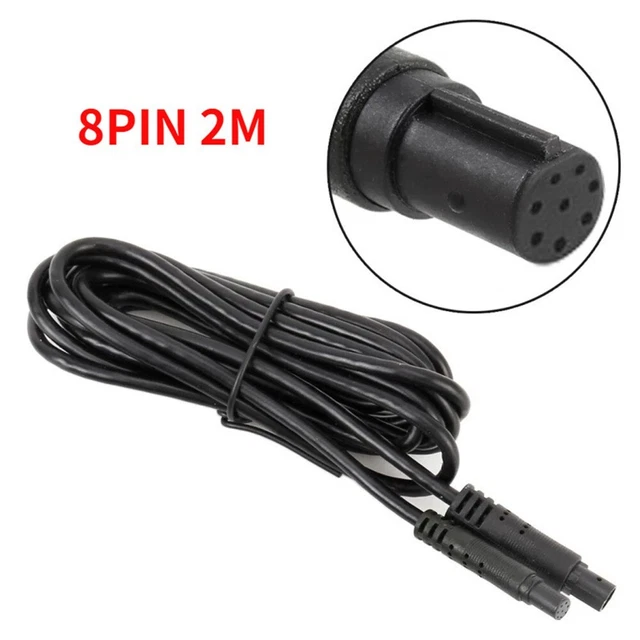 AUTO PARKKAMERA VERLÄNGERUNGSKABEL für Dash Cam Mini 8Pin 2M Schwarz PVC EUR 9,90 - PicClick DE