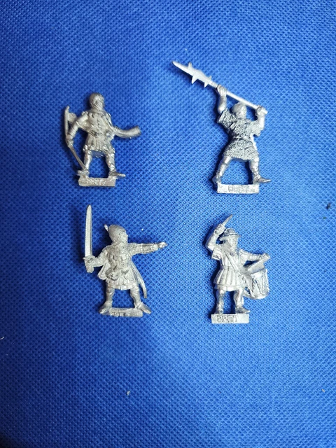 WHFB METAL OOP Brettonian Command Squad Warhammer the Old World EUR 2 ...