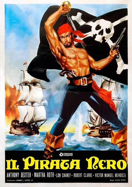 IL PIRATA NERO (DVD) Chaney Jr Dexter Roth £11.31 - PicClick UK