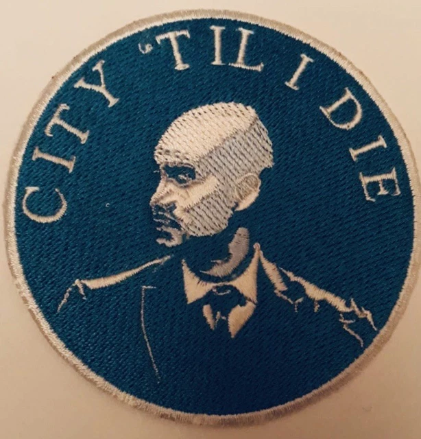 MANCHESTER CITY MCFC Man City Football Club FC Embroidered Patch Badge ...