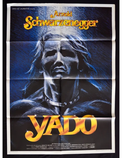 MANIFESTO YADO ARNOLD Schwarzenegger Brigitte Nielsen Sandahl Bergman ...