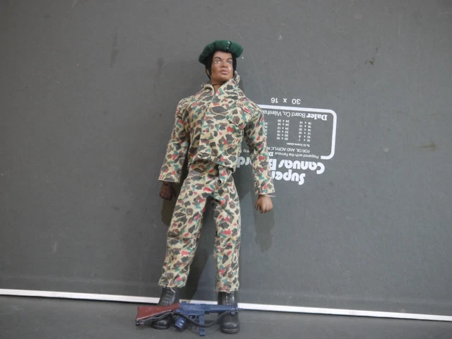 VINTAGE ACTION MAN team gi joe geyperman Tom Stone £230.00 - PicClick UK