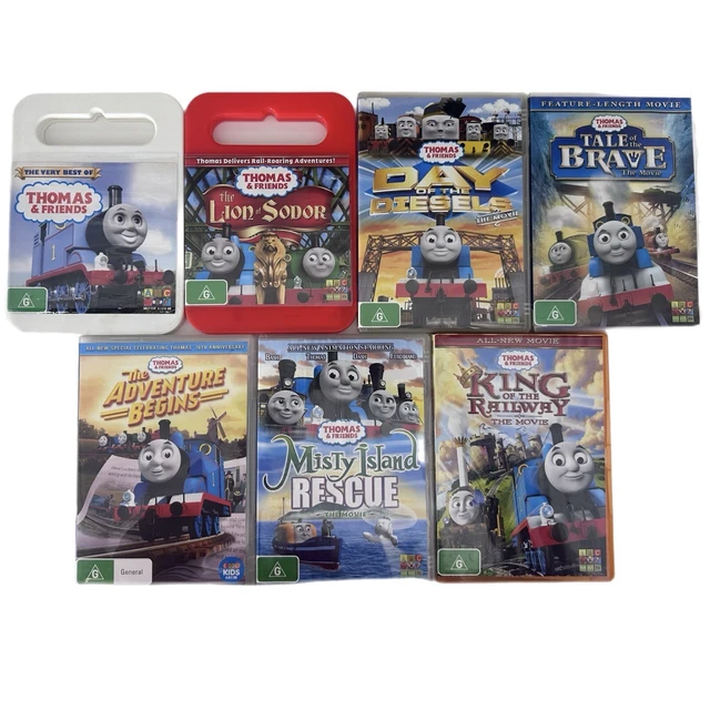 THOMAS & FRIENDS: Thomas The Tank Engine DVD Set of 7 Region 4 FREE ...