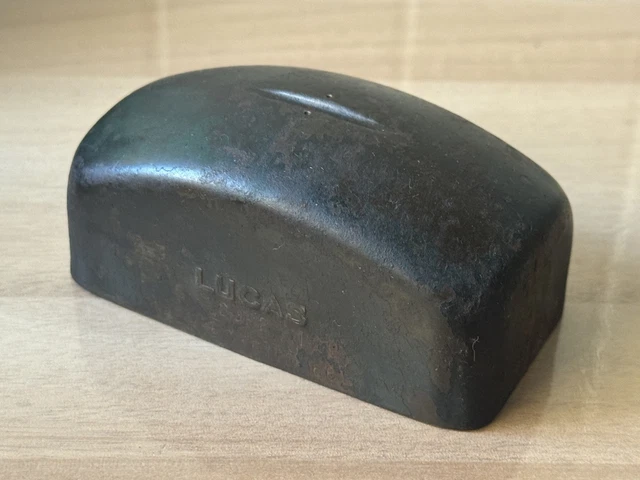 VINTAGE LUCAS CJR2 Voltage Regulator / Cutout Steel Cover Suits Pre-War ...