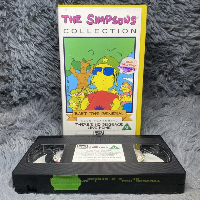 THE SIMPSONS COLLECTION: Bart The General VHS Tape PAL UK 1990s Cartoon ...