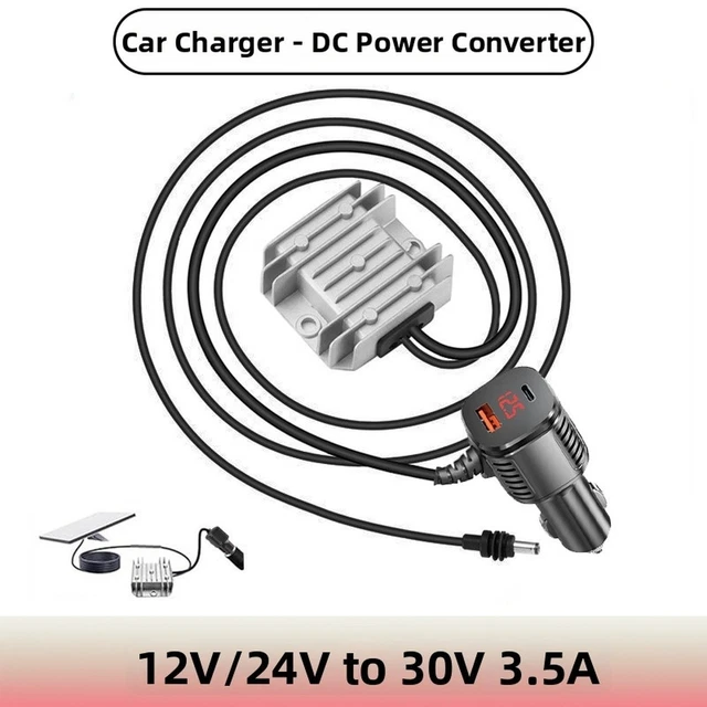 DC POWER CABLE 3.5A ABS Material Housing Compact Lightweight Design For ...