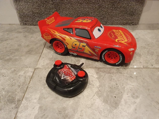 LARGE DISNEY CARS Lightning Mcqueen Remote Control Car £6.99 - PicClick UK
