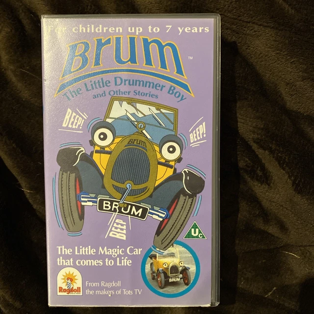 BRUM - THE Little Drummer Boy And Other Stories (VHS, 1995) £34.99 ...