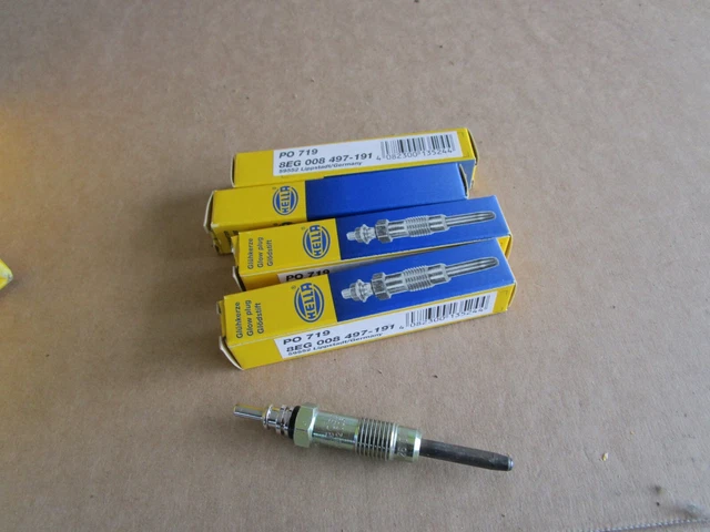 MERCEDES SPRINTER VARIO Unimog W210 290TD Glühkerze glow plug NEU orig. Hella 5x EUR 44,90 ...