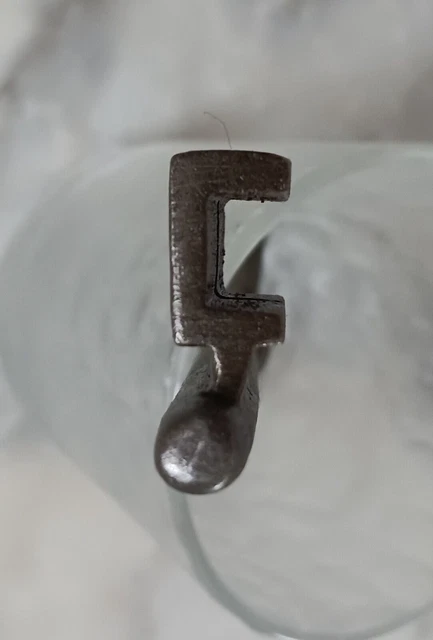 ANCIENNE GRANDE CLÉ En Fer Forgé, Clef De Porte . 15 cm. Panneton en ...