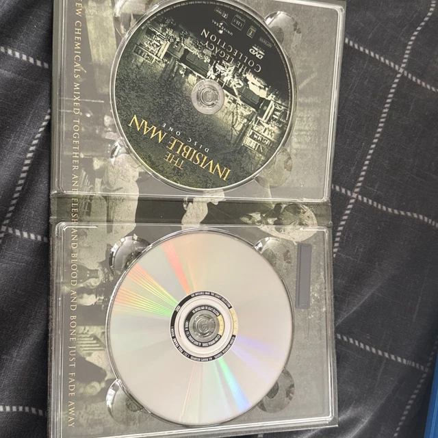 THE INVISIBLE MAN Legacy Collection DVD 2-disc 5 movies set REGION 1 £ ...