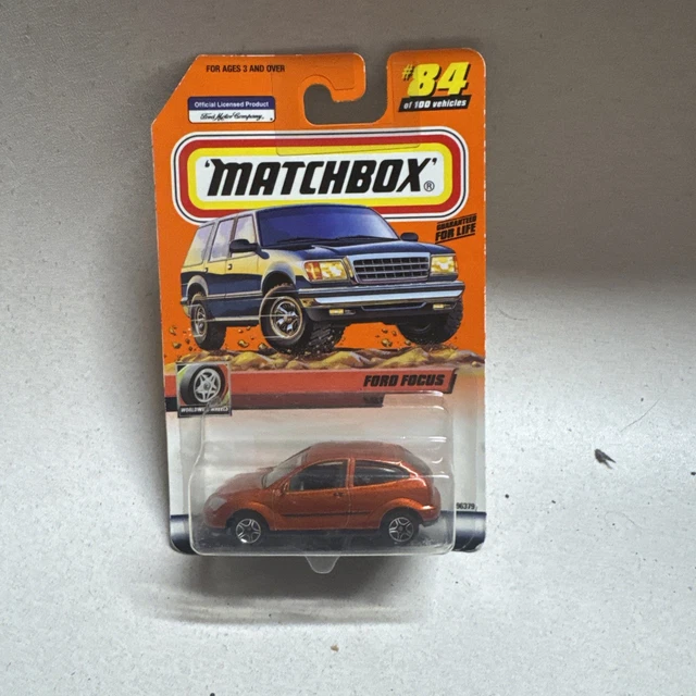 2000 MATCHBOX #84 Ford Focus Burnt Orange Worldwide Wheels Auto 96379 ...