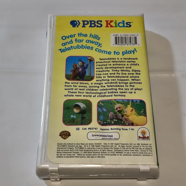 TELETUBBIES HERE COME The Teletubbies VHS 1998 Video Tape PBS Kids VTG ...
