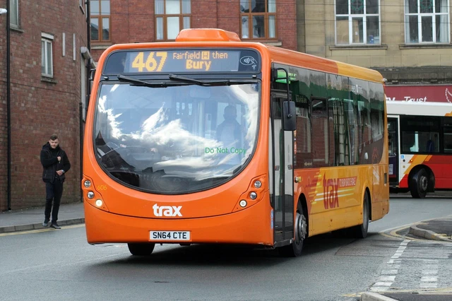 T152 BUS PHOTO SN64 CTE Transdev No.606 (Rochdale 07.05.21)(CS) EUR 1 ...