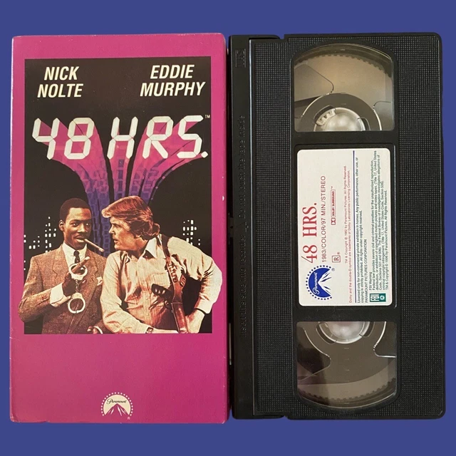 48 HRS. (VHS. Original 1982 Version) Eddie Murphy, Nick Nolte. Free ...