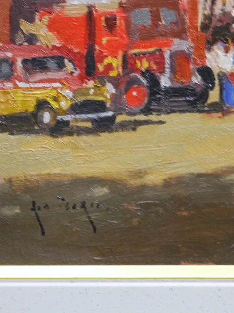 ORIGINAL OIL PAINTING ‘Steam Fair’ By Highly Acclaimed British Artist ...