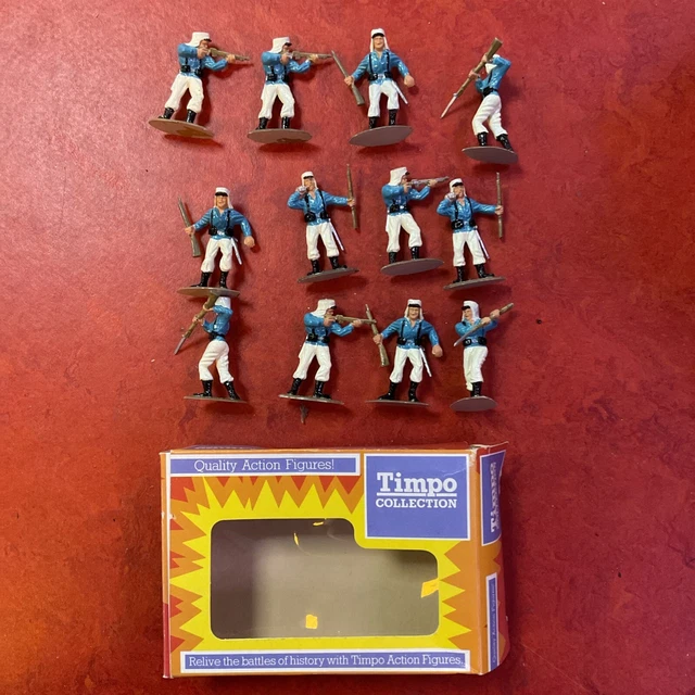 TIMPO FRENCH FOREIGN LEGION X12 With Box nicely Painted Figures RARE ...