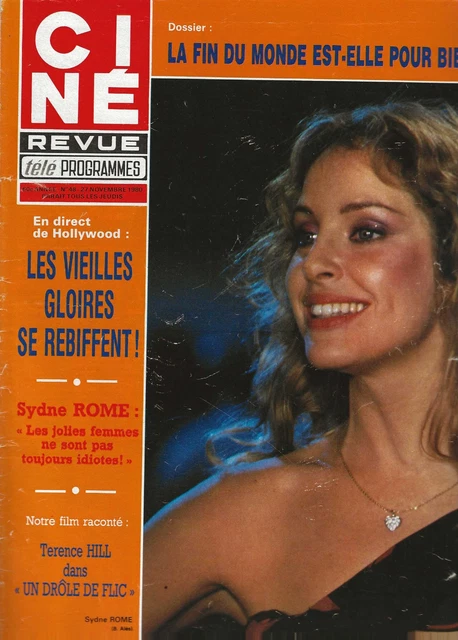 CINÉ TÉLÉ REVUE n° 48 - Sydne Rome - Renaud Verley (Novembre 1980) EUR 5,00 - PicClick FR