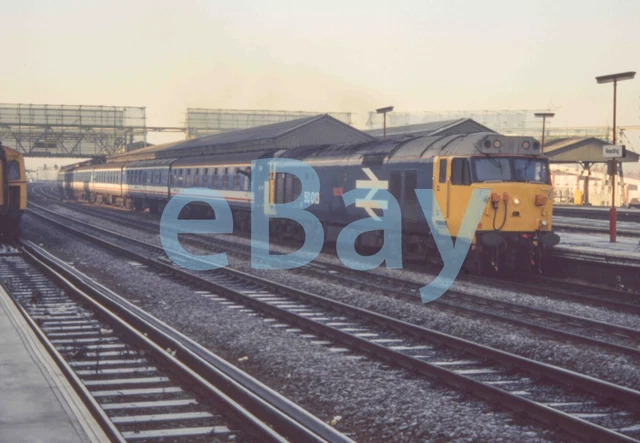 35MM RAILWAY SLIDE of Class 50 50013 @ Reading - Copyright to Buyer £4. ...