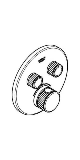 TERMOSTATO GROHE UP GROHTHERM SMARTCONTROL 2 ASV, FMS per 35604 phantom ...