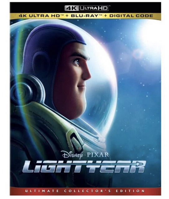 LIGHTYEAR (4K/UHD + Blu-ray + Digital) £13.88 - PicClick UK