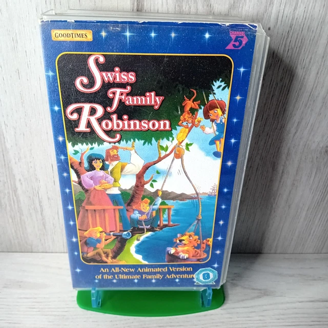 SWISS FAMILY ROBINSON Vhs Tape - Rare Retro Movie Comedy Kids £14.58 ...