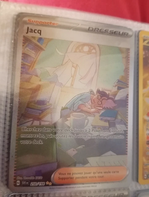 CARTE POKÉMON JACQ 250/198 EV01 Écarlate et Violet EUR 11,00 - PicClick FR