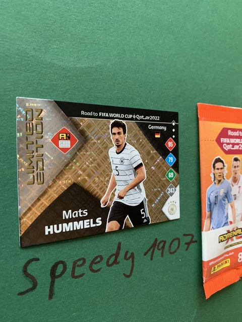 PANINI ROAD TO Fifa World Cup Qatar 2022 Limited Edition Hummels Adrenalyn EUR 6,99 - PicClick DE