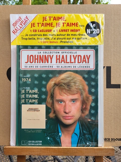 CD LIVRE JOHNNY Hallyday La Collection Officielle N° 20 NEUF Scellé ...