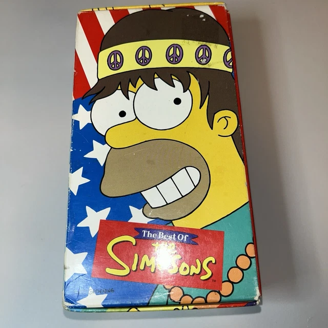 THE BEST OF the Simpsons Box Set Volumes 7-8-9 3-VHS Tape Set, 1998 ...