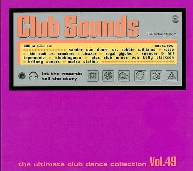 CLUB SOUNDS VOL. 49 Neu 3 CDs Novaspace Brooklyn Bounce Royal Gigolos ...