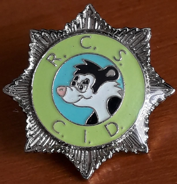 POLICE REGIONAL CRIME Squad Cid Detective Pin Badge Green £6.50 ...